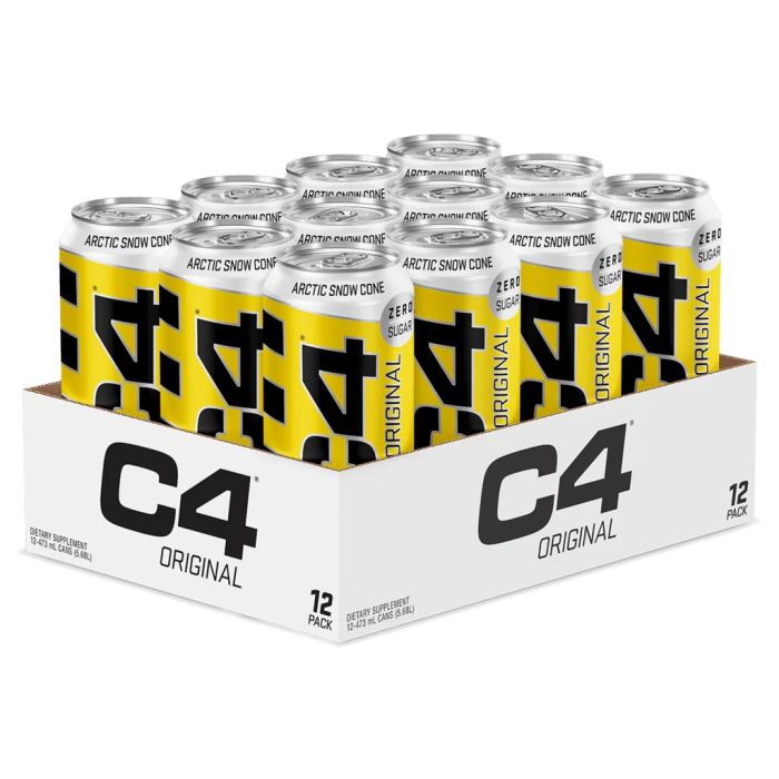 C4 Original Carbonated RTD (12 Pack) - Arctic Snow Cone