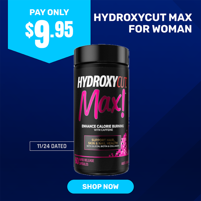 Hydroxycut Max For Woman + Collagen - 11/24 Dated