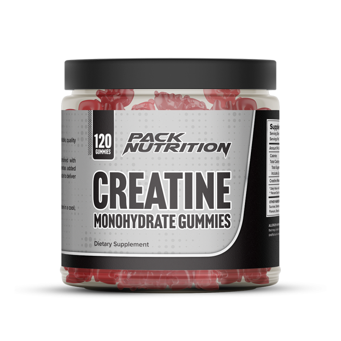 Pack Nutrition Creatine Monohydrate Gummies