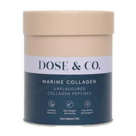 Dose And Co Marine Collagen Powder 200g - Dated 06/22