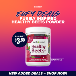 Purely Inspired Healthy Beets Powder 60 Serves - 09/24 Dated